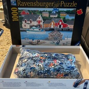 Ravensburger | Games | Ravensburger 00 Piece Puzzle Fishermans Cove ...